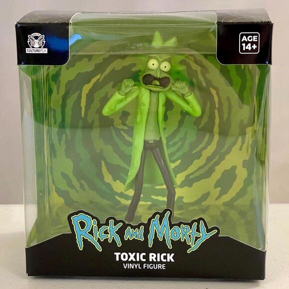 Other | 45 Toxic Rick Vinyl Figure From Rick Morty | Poshmark